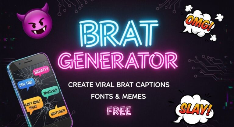 Brat Generator – Create Viral Brat Captions, Fonts & Memes Free | Brat ...